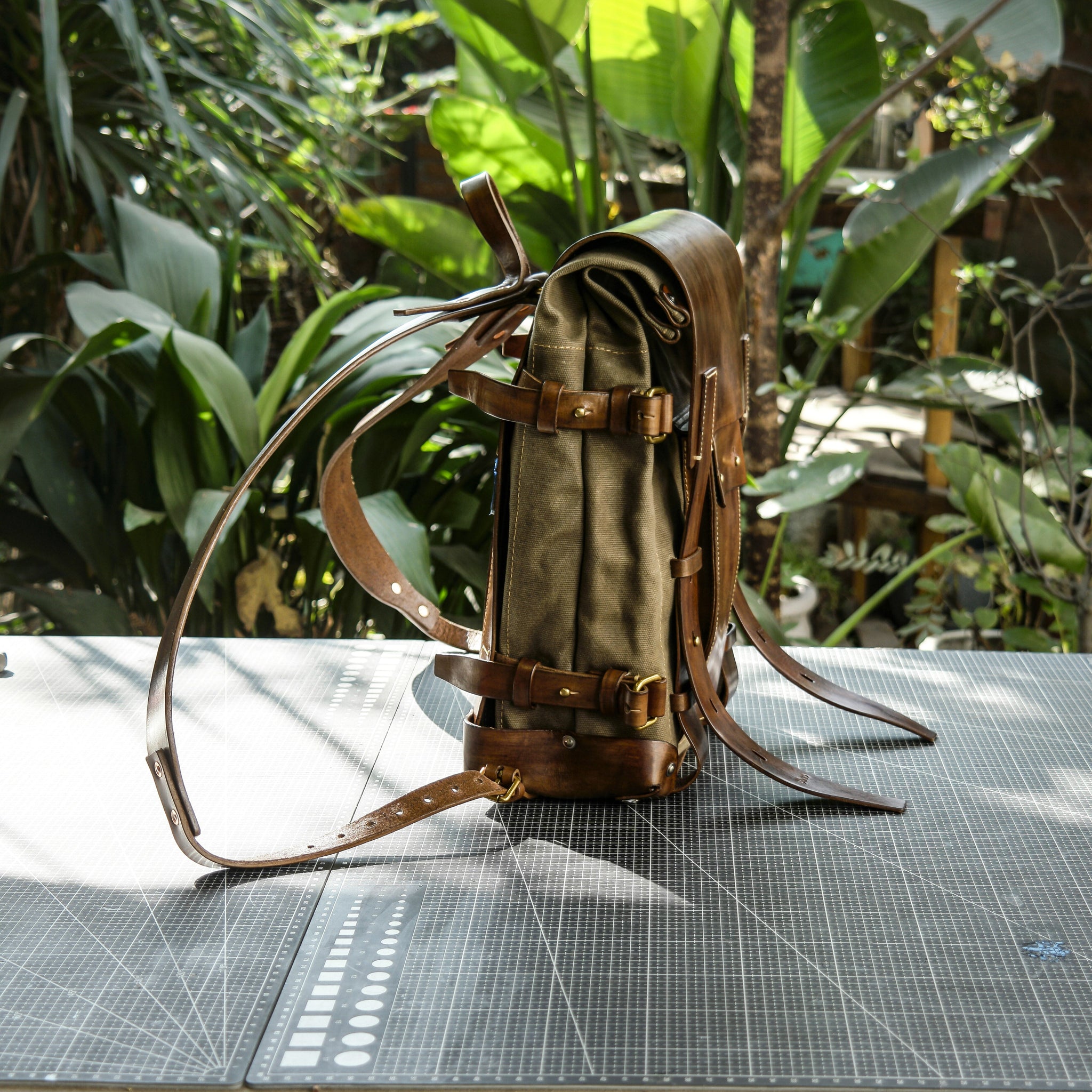 【PDF Pattern】Retro backpack/Backpack pattern/PDF pattern